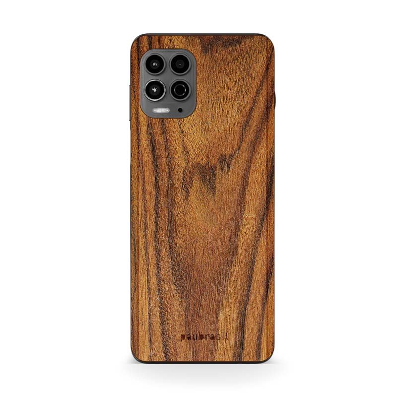 Sticker Back de Madeira para Motorola Moto G - Paubrasil